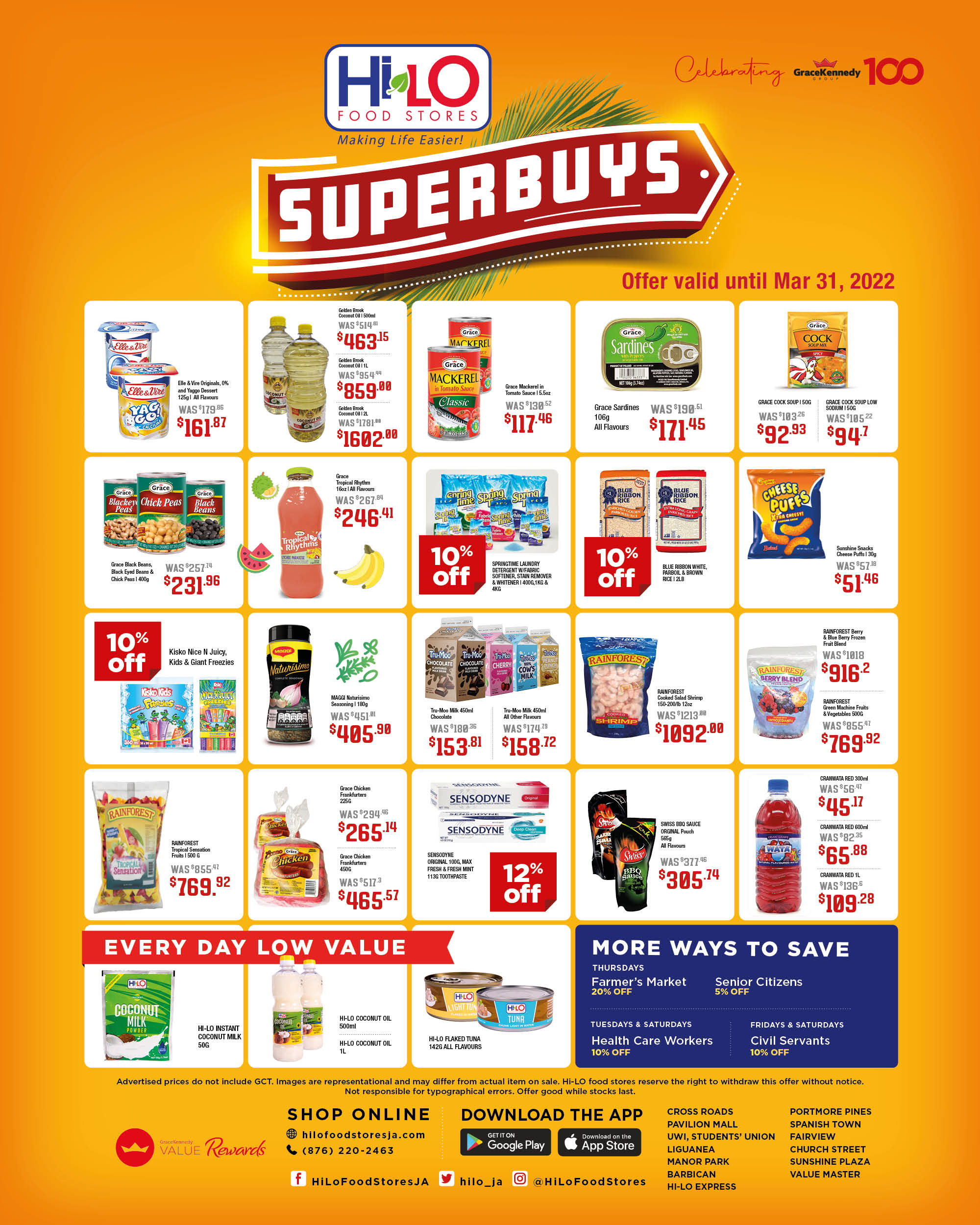 Contacts – Hilo Food Stores